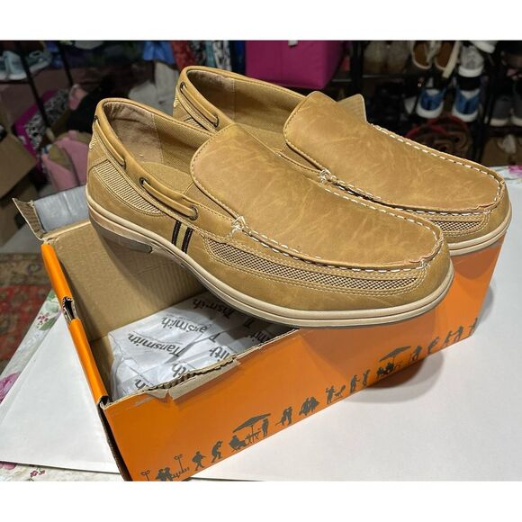 Shoes | Mens Diego By Tansmith Size Us 1 Casual Slipon Loafer Boat ...